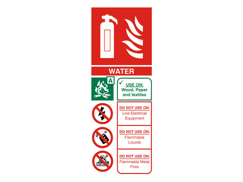 Buy Fire Equipment Safety Signs | Free Delivery