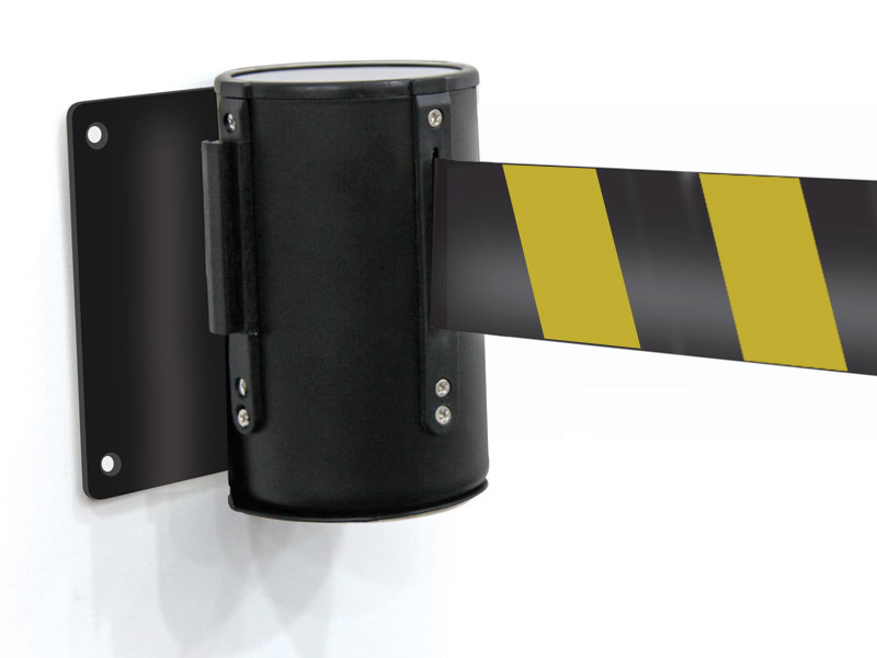 Belt Barrier with wall mount fixings