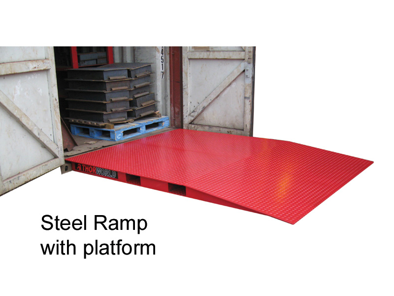 Buy Ground Level Container Access Ramps | Free Delivery