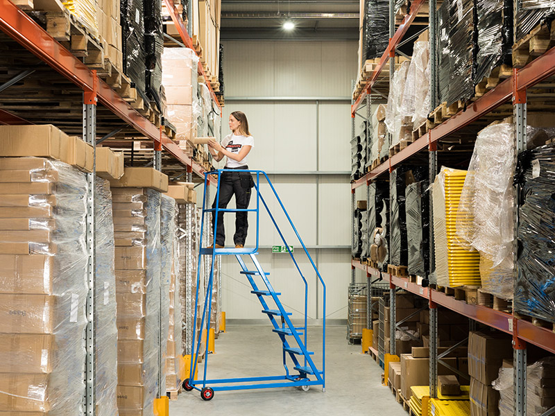 Mobile Safety Ladders | Made in Britain | Free Delivery