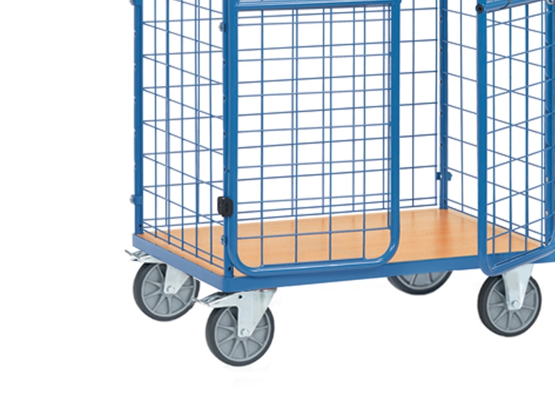Parcel Cart With Doors 1500mm | Free Delivery