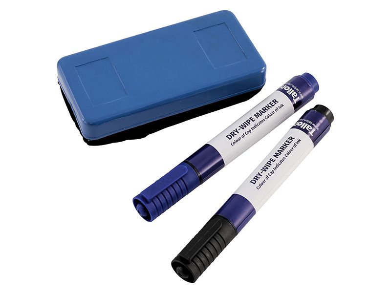 2 Whiteboard Markers & Eraser | Free Delivery