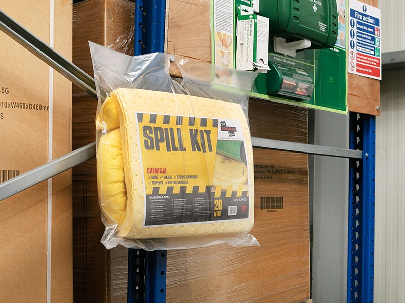 20L Chemical Spill Kit in Sealed Break Pack | Free Delivery