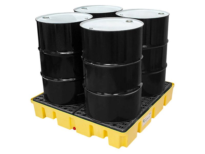 4 Drum Spill Pallet | Free Delivery