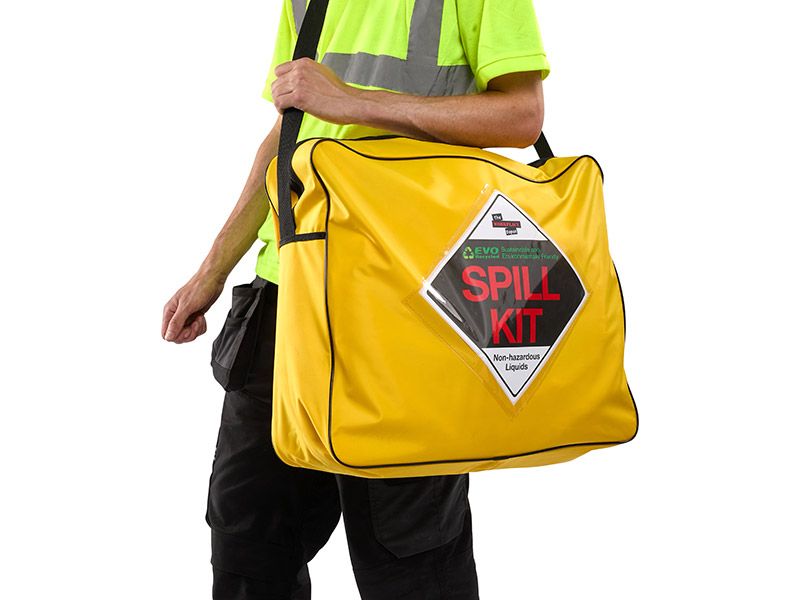 50L Evo Recycled® General Purpose Spill Kit in PVC Shoulder Bag | Free ...