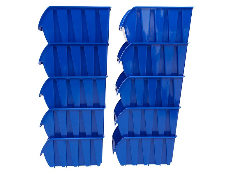 Blue Plastic Storage Bins | Free UK Next Day Delivery