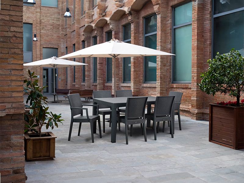 Canterbury Rectangular Polypropylene Table | Free Delivery