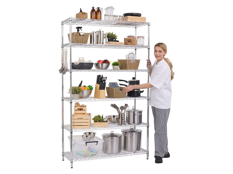 Chrome Wire Kitchen Shelving | Free Next Day Delivery