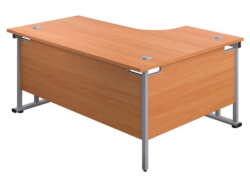 Curved Corner Desk | Free Next Day Delivery