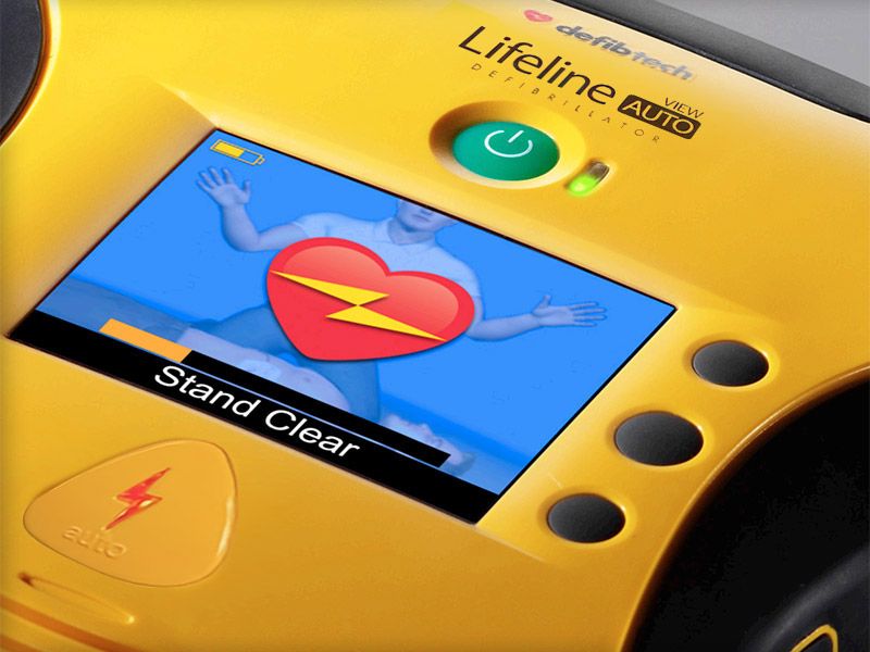 Defibtech Lifeline View AED Fully Automatic Defibrillator | Free Delivery