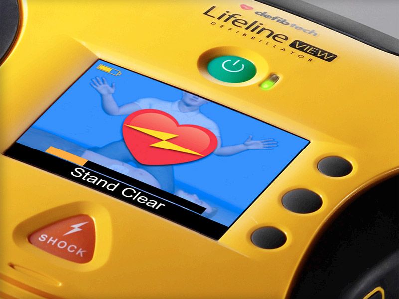 Defibtech Lifeline View AED Semi-Automatic Defibrillator | Free Delivery