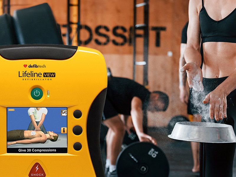 Defibtech Lifeline View AED Semi-Automatic Defibrillator | Free Delivery