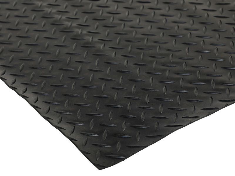 Diamond Rubber Matting Roll | Free Next Day Delivery