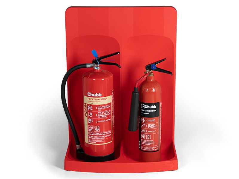 Double Extinguisher Stand | Free Delivery