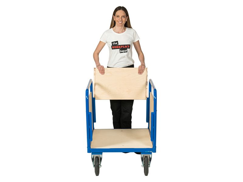 Flatbed Trolley with Sides | Free Delivery