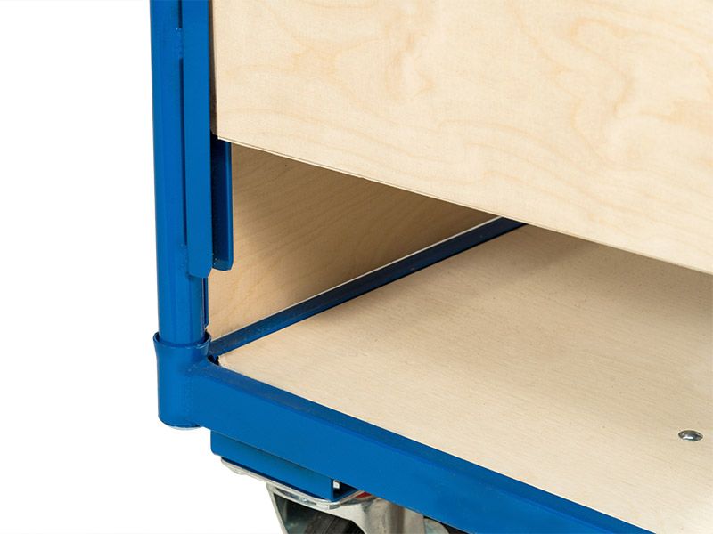 Flatbed Trolley with Sides | Free Delivery