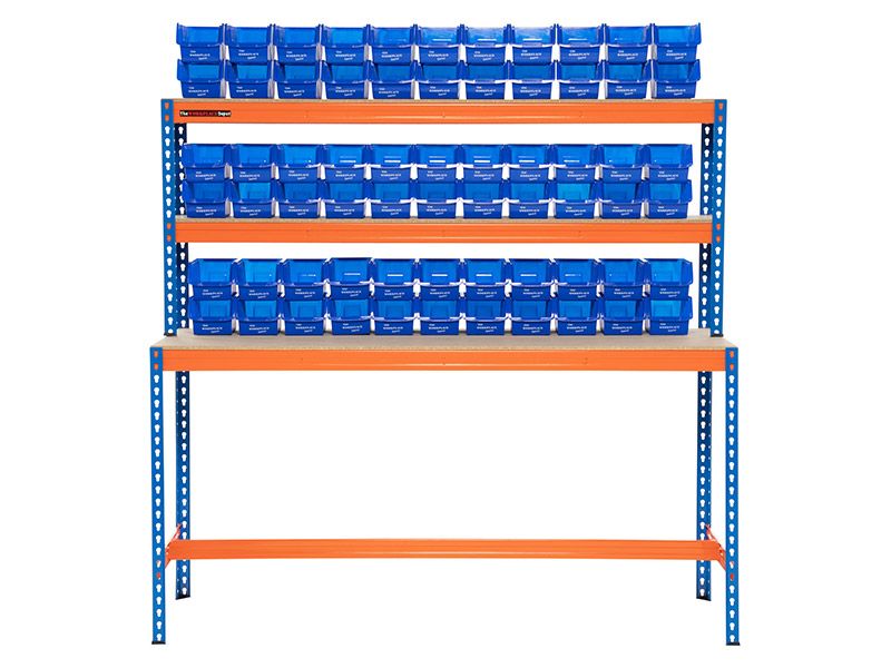 Garage Workstation with Bins | Free Next Day Delivery