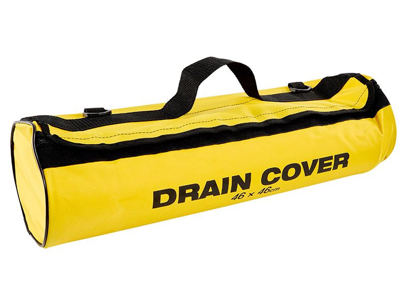 Heavy Weight Drain Cover with Wall Mountable Holdall | Free Delivery
