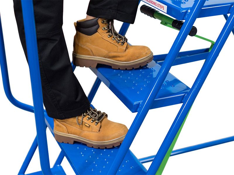 Industrial Safety Steps | Made in Britain | Free Delivery