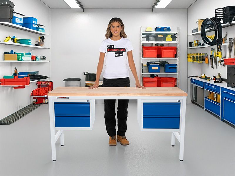 Industrial Workbench Table | Free Delivery