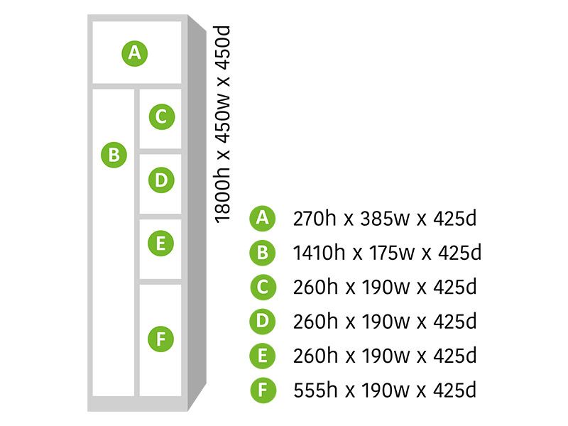 Janitor Locker | Free Delivery