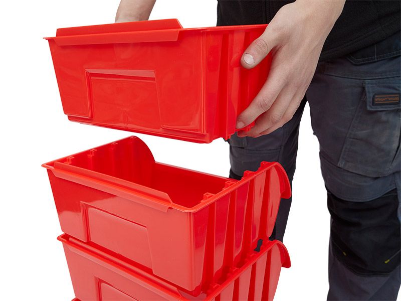 Large Stackable Storage Bins | Free Next Day Delivery