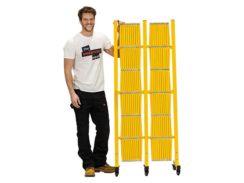 Metal Safety Barriers | Free Next Day Delivery