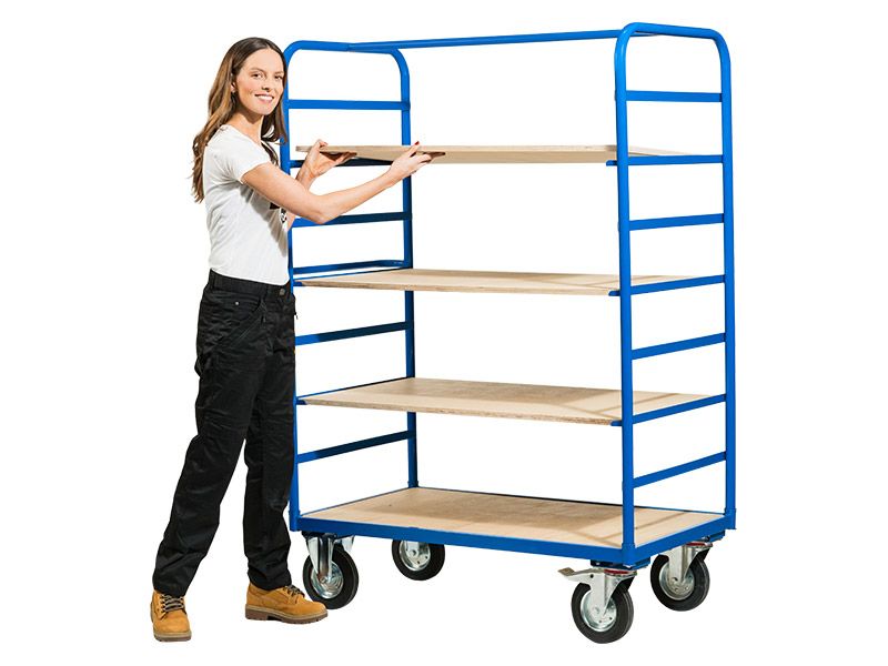 Mobile Shelf Trolley | Free Delivery