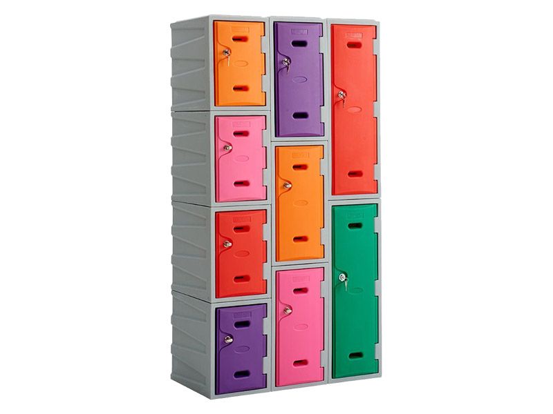 Plastic Storage Lockers | Free Delivery