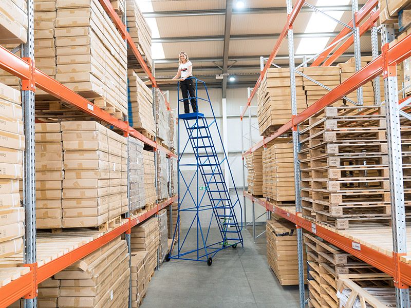 Racking Ladders | Made in Britain | Free Delivery
