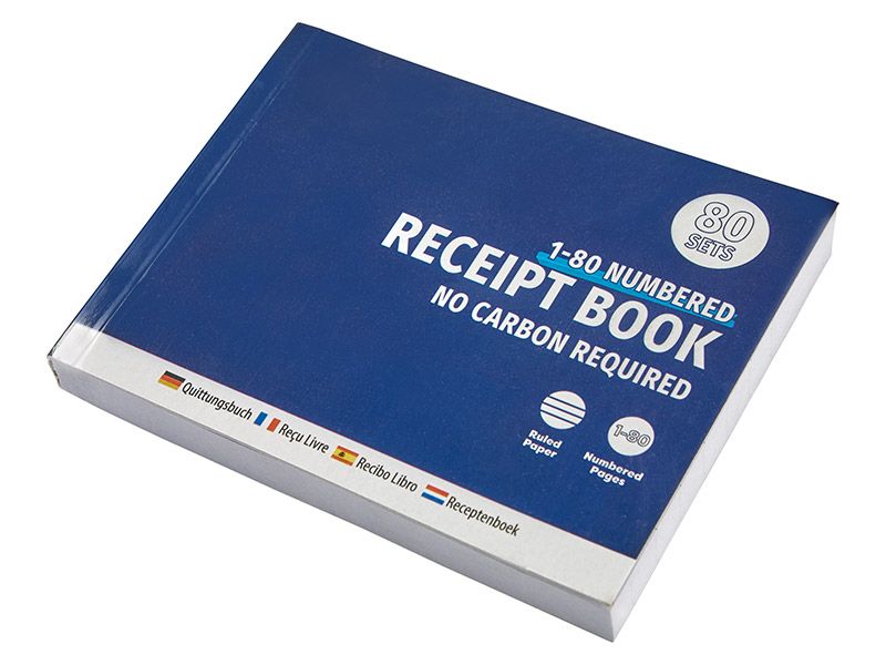 Receipt Book | Free Delivery