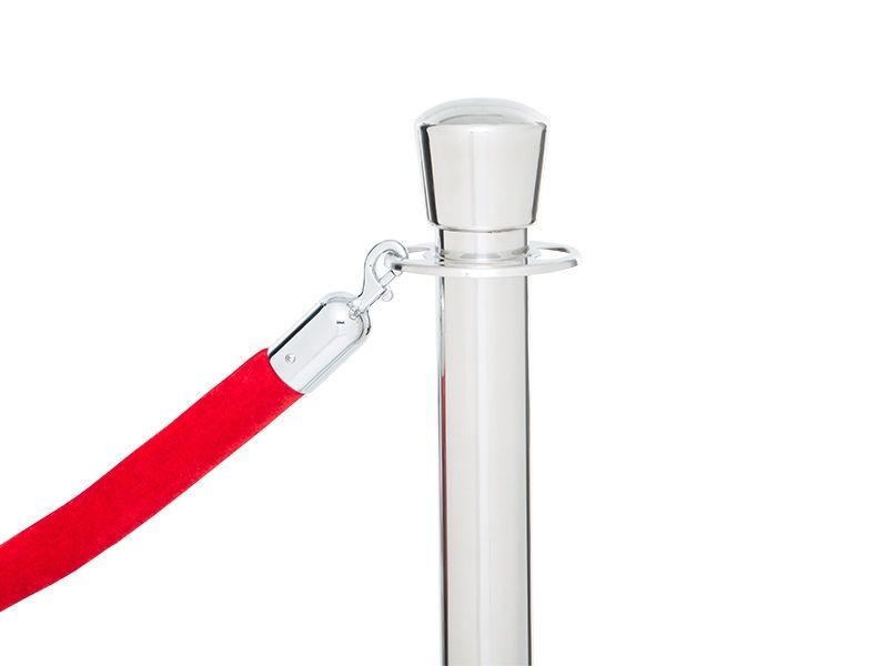 Red Velvet Rope Barrier | Free Delivery
