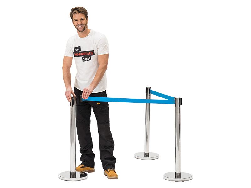 Retractable Belt Barriers | Free Next Day Delivery