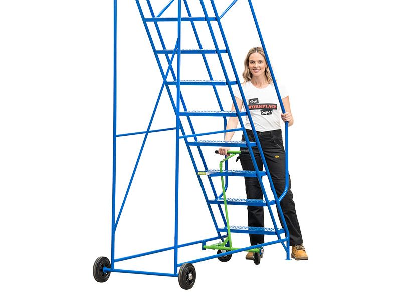 Rolling Warehouse Stairs | Made in Britain | Free Delivery