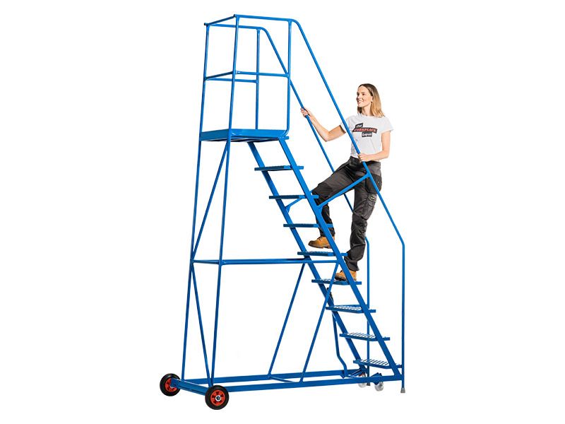 Rolling Warehouse Stairs | Made in Britain | Free Delivery
