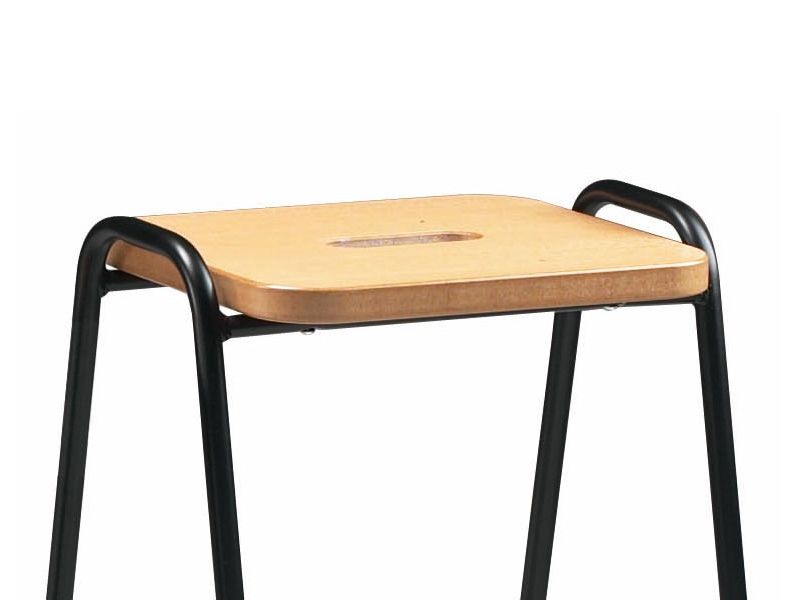Beech Stacking Stool for Schools | Free Delivery