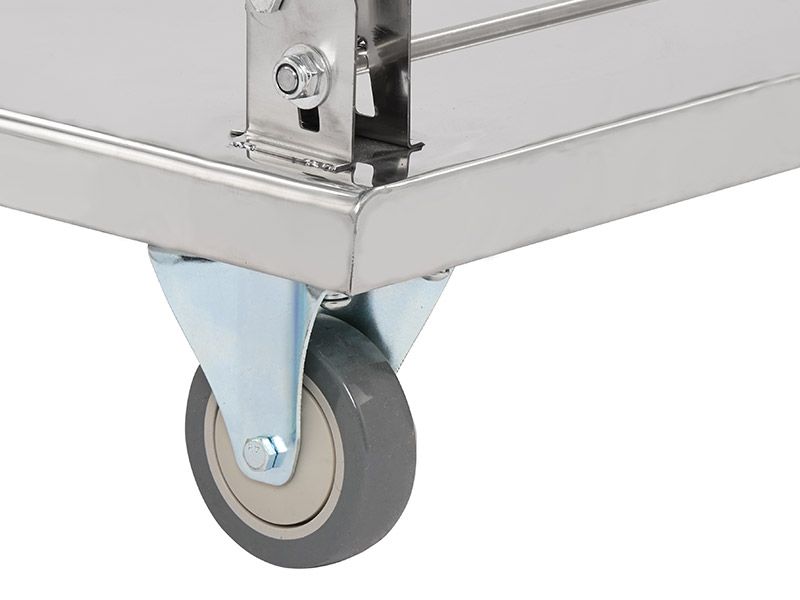 Stainless Steel Folding Trolley | Free Next Day Delivery