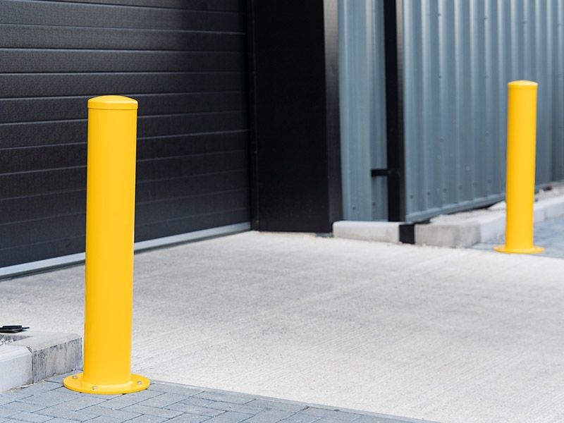 Vehicle Impact Bollards | Free Delivery