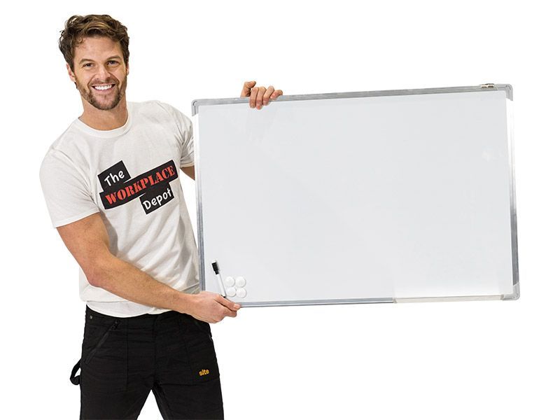 Wall Mounted Whiteboard | Free Next Day Delivery