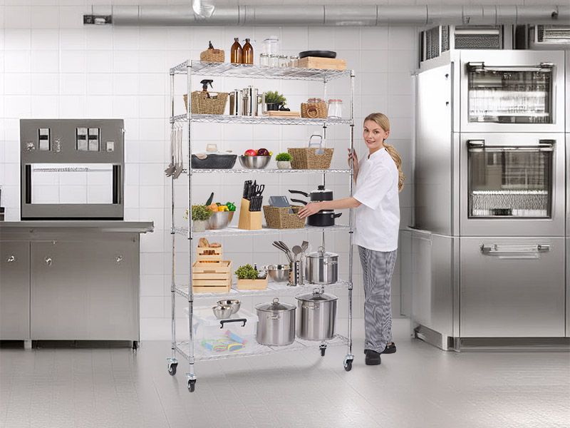 Wire Kitchen Shelving | Free Next Day Delivery