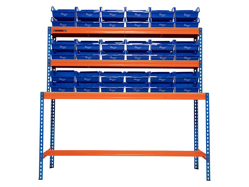 Workbench with Storage Bins | Free Next Day Delivery