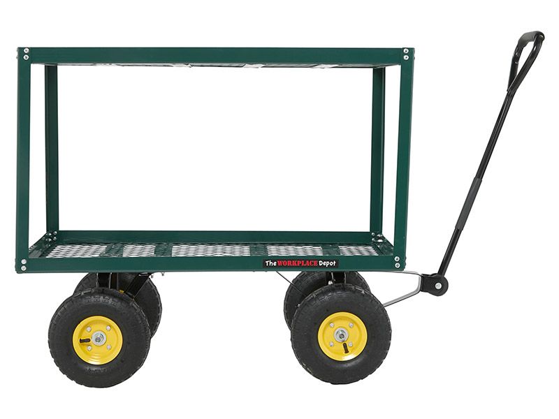 Double Tier Turntable Trolley | Free Next Day Delivery