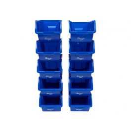 Blue Plastic Storage Bins | Free UK Next Day Delivery