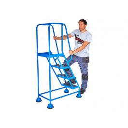 Mobile Steps with Handrail | Made in Britain | Free Next Day Delivery