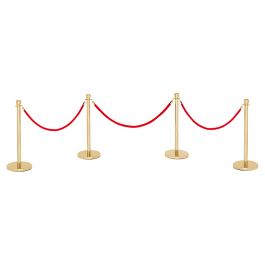 Queue Rope Barrier | Free Delivery