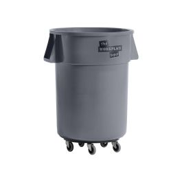Round Utility Bin with Dolly | Free Next Day Delivery