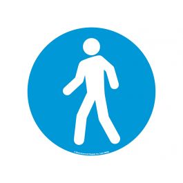 Walking Man Floor Symbol Marker | Free Delivery