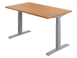 Adjustable Height Office Desk | Free Next Day Delivery