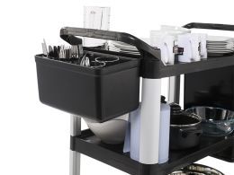 Catering Trolley with Bins | Free Next Day Delivery