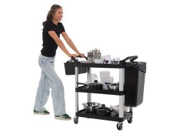 Catering Trolley with Bins | Free Next Day Delivery